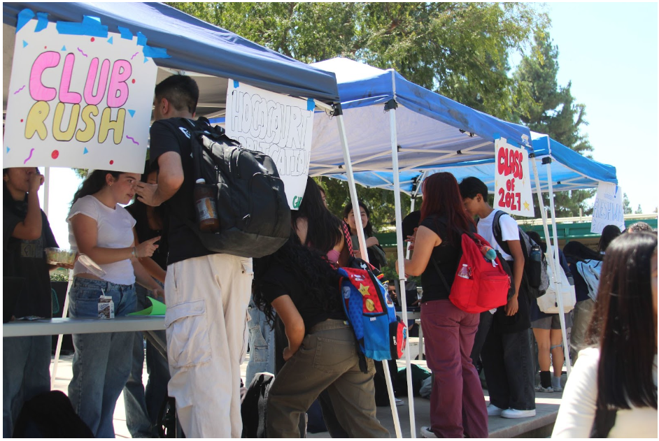 Club Rush sees crowds of students – The Plaid Press